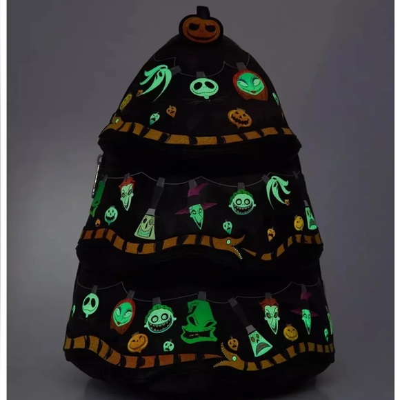 Loungefly | Bags | Rare Disney Nightmare Before Christmas Christmas ...